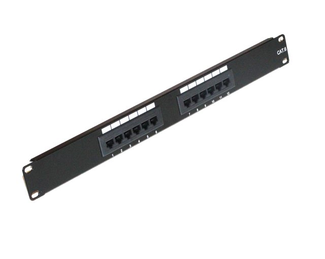 12 Port CAT6 Patch Panel - SwiftBuy