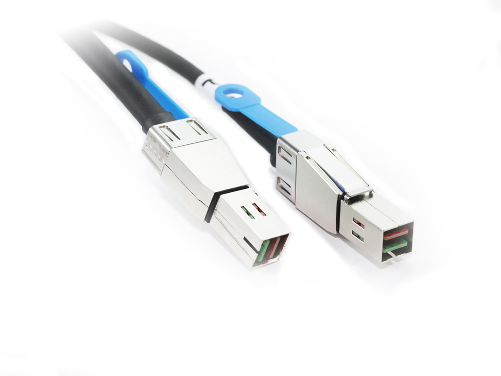 2M External MiniSAS HD to MiniSAS HD Cable - SwiftBuy