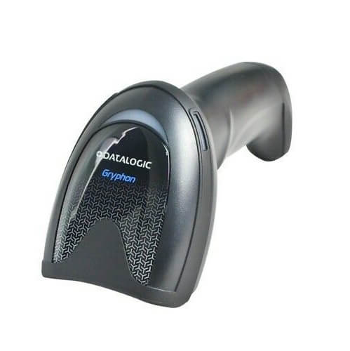 Datalogic Gryphon GD4590 Barcode Scanner 2D Serial/USB With Stand Black ...