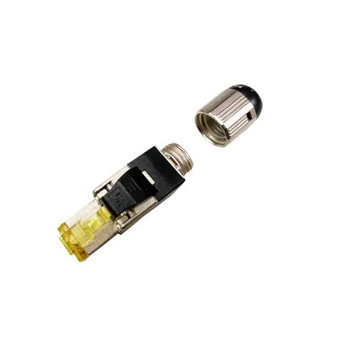 MSS Copper Category 6A Fully Shielded RJ45 Plug for Field Termination ...