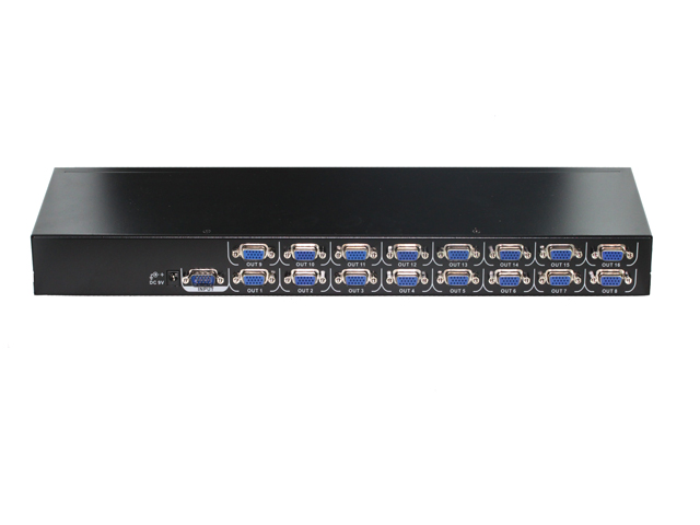 Rextron 16 Port VGA Splitter Rack Mountable - SwiftBuy